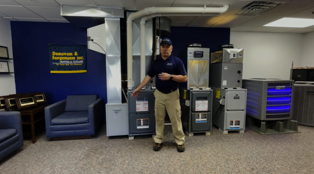 Steve Jury Showcasing Filter Replacement